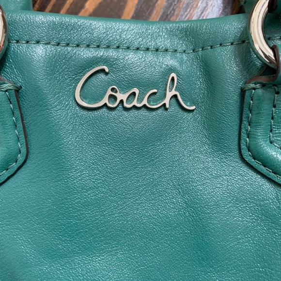 Coach | Bags | Green Crossbody Coach Bag | Poshmark
